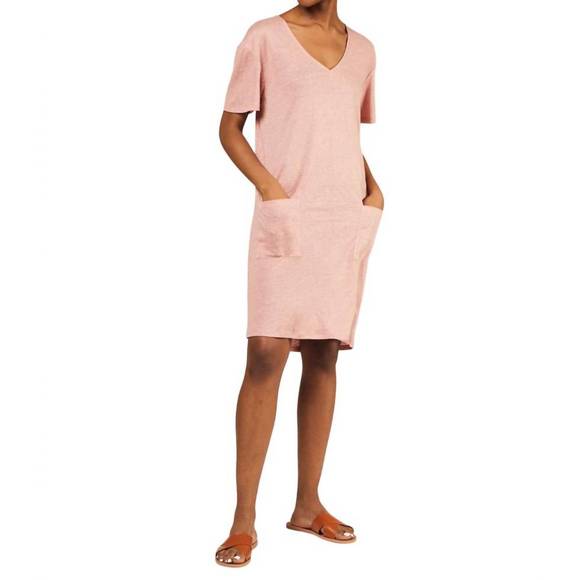 People Tree | Dresses | New People Tree Mari Linen Tunic Dress In Cameo ...